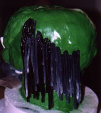 Orc Head Cake - Kimberly Chapman's Cake Decorating